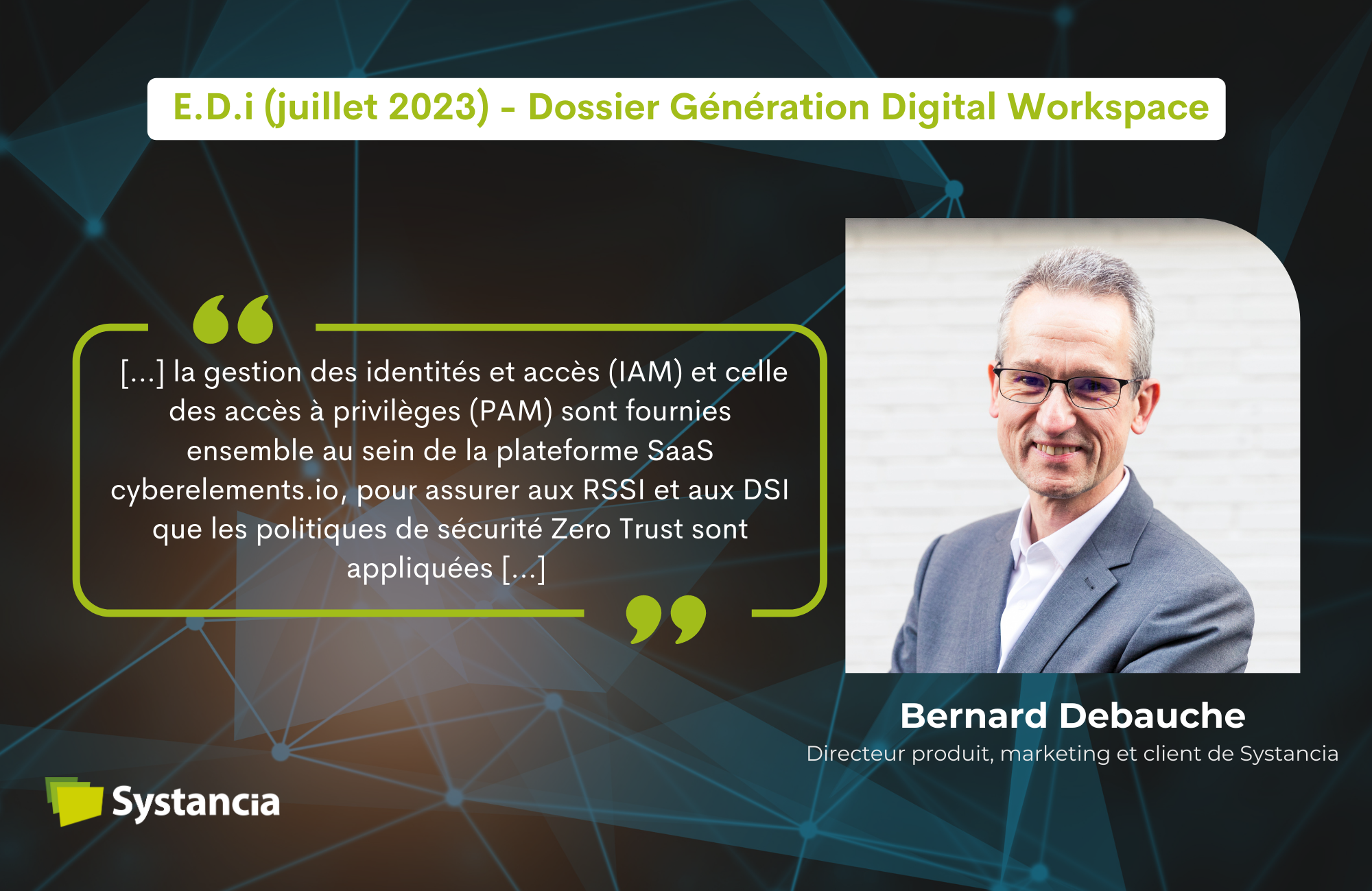 A lire sur E.D.i : Génération Digital Workspace - SEP - Systancia ...